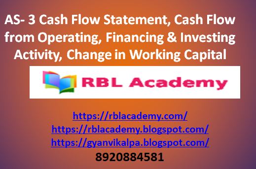 AS- 3 Cash Flow Statement notes, CFS format, CFS Specimen